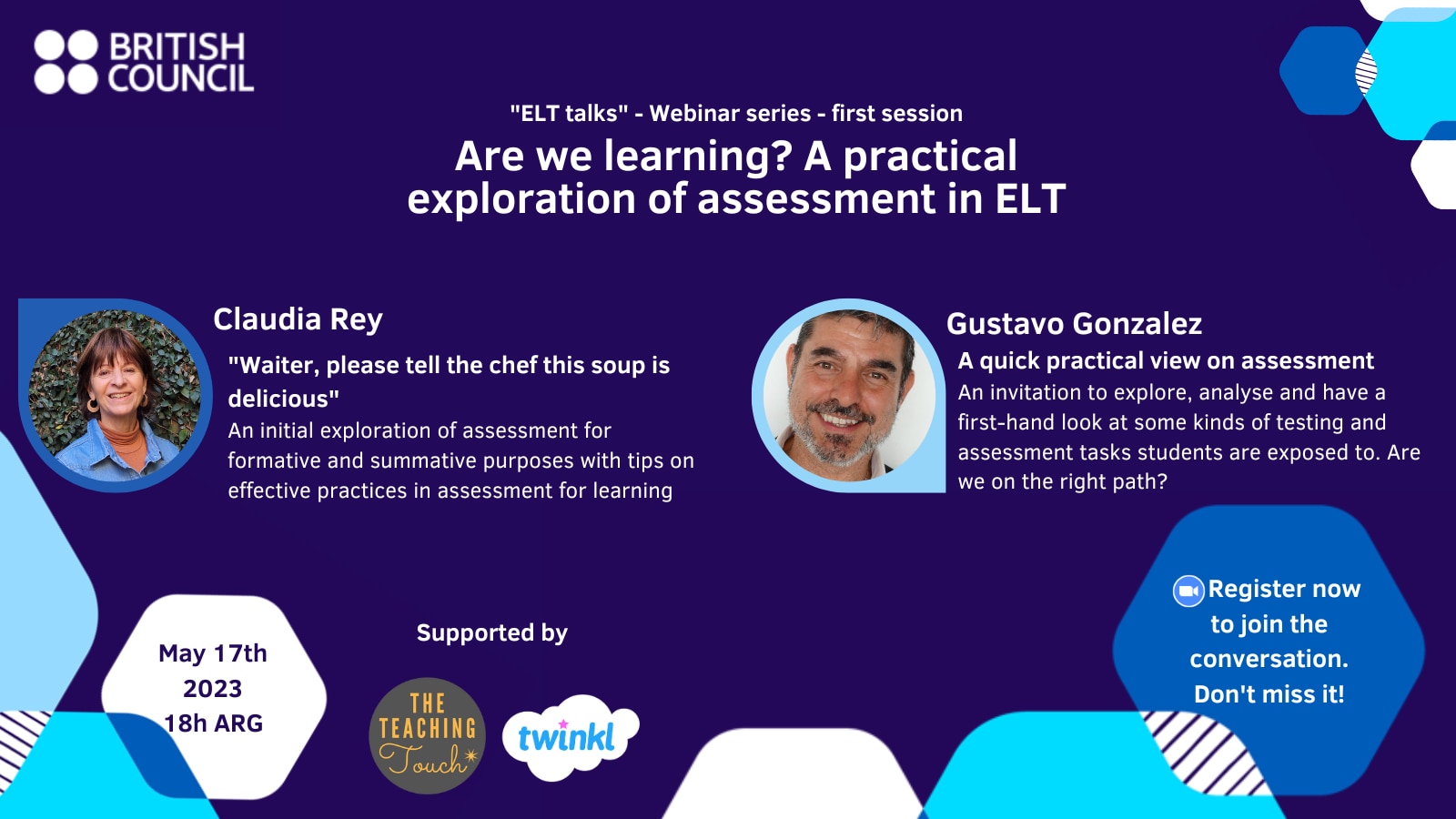 ELT talk – first session: Are we learning? A practical exploration of assessment in ELT ...